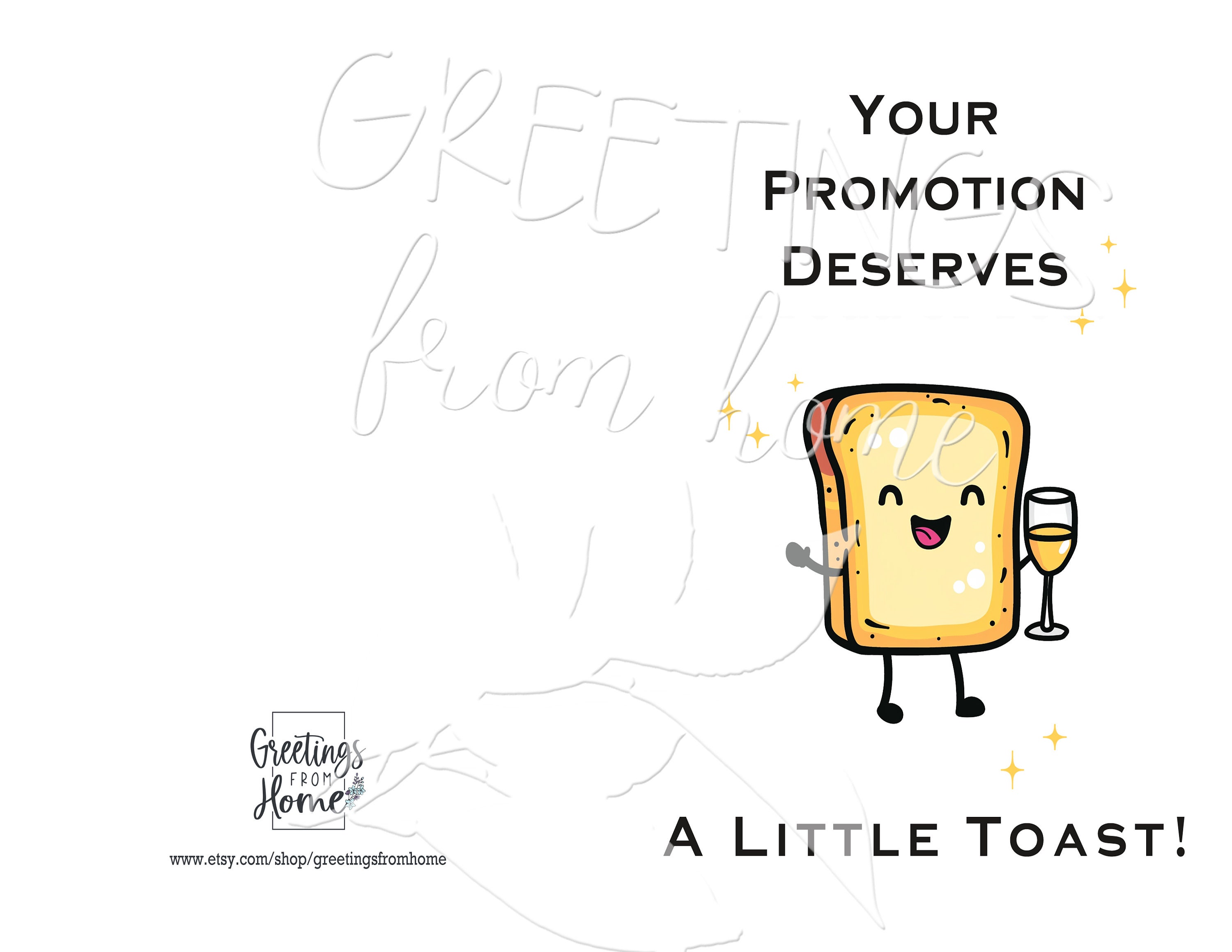 Funny Promotion Card for Her, Printable Congratulations Card for ...