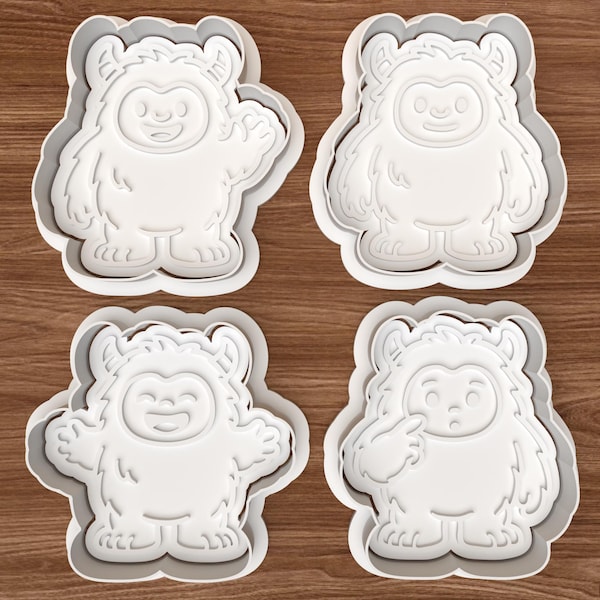 Yeti Cookie Cutter - Etsy