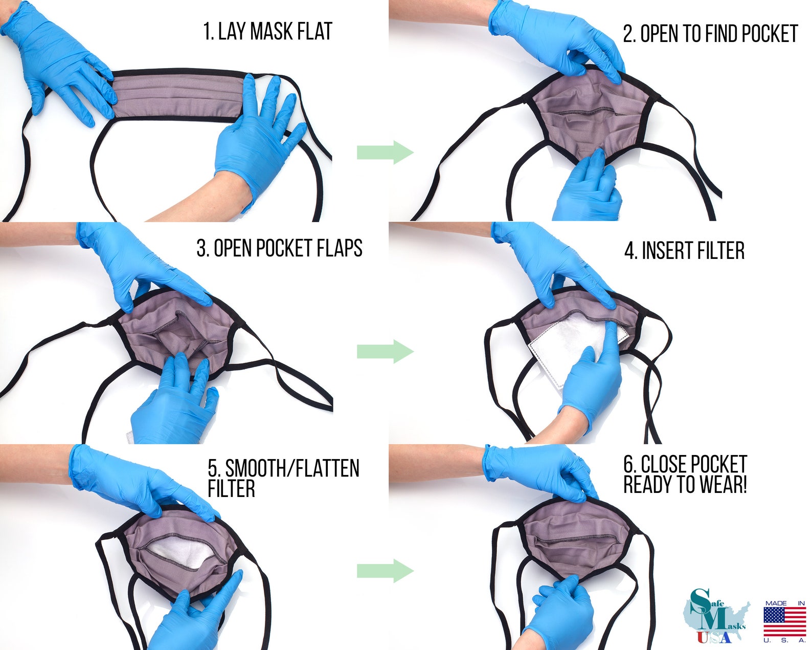 Face Mask Filters | PM2.5 Filters | Made in USA Ships Same Day ...