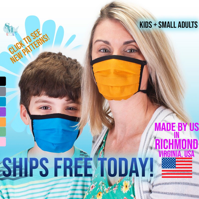 Tie Back Face Mask - Etsy