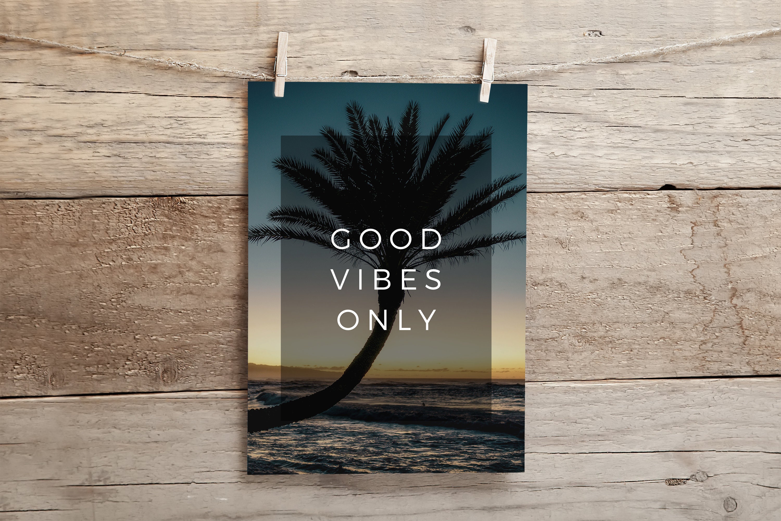 Good Vibes Palm Trees