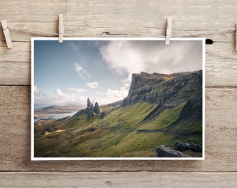 Scotland Panorama Poster Print Authentic Landscape Artwork for Living ...