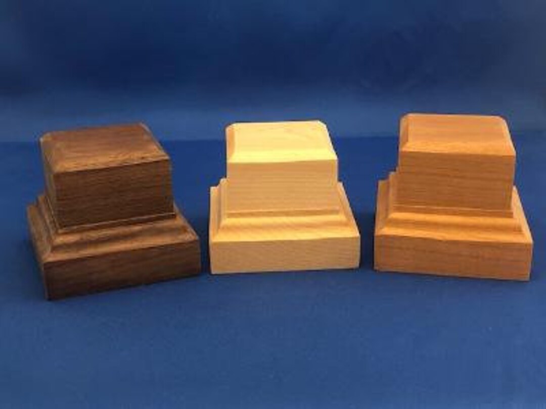 Figure Base, Solid Wood - Etsy