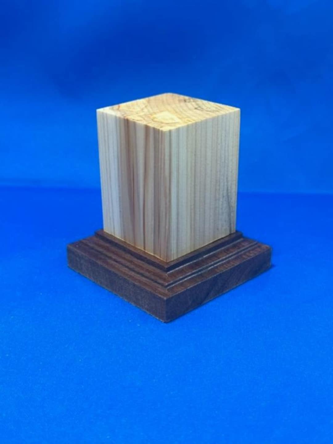Figure Base, Walnut & Cedar - Etsy