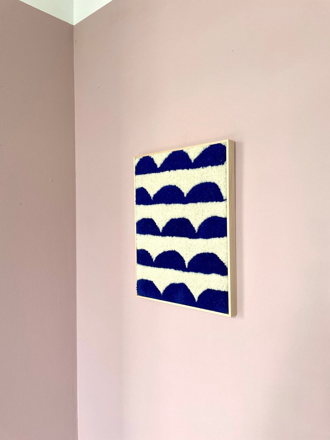 Handmade Tapestry Framed Rug Wall Hanging Handmade Tufting Gun Tufted ...