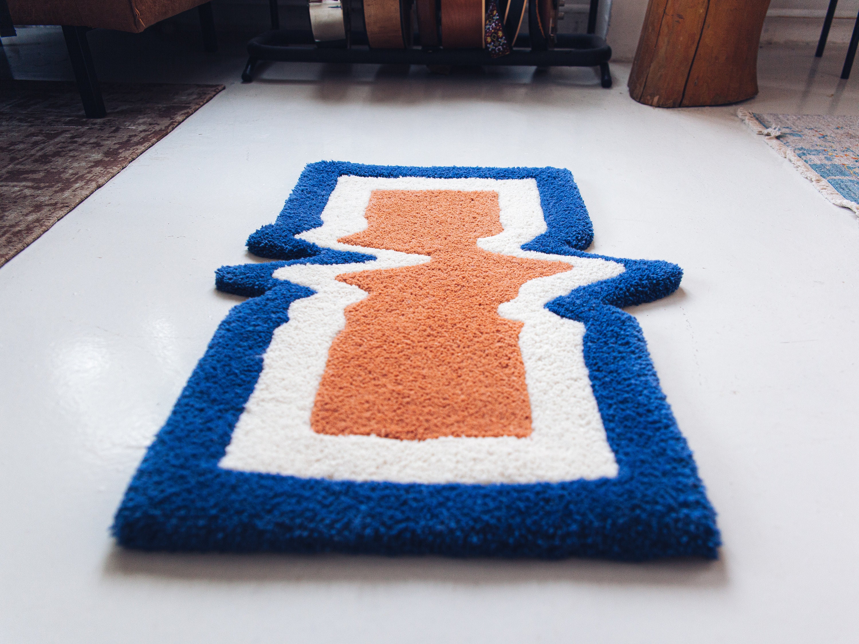Handmade Tufting Gun Tufted Rug Cutpile Wool Rectangular Rug Tuft Gun ...
