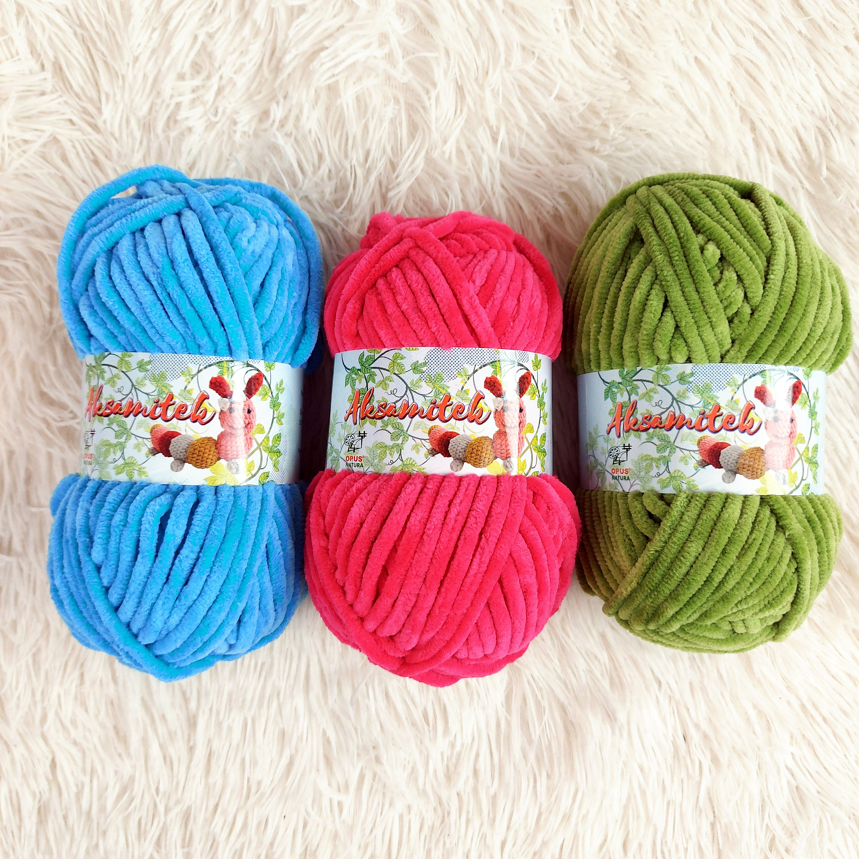 Plush Bulky Velvet Yarn for Crochet Amigurumi Soft Chenille - Etsy