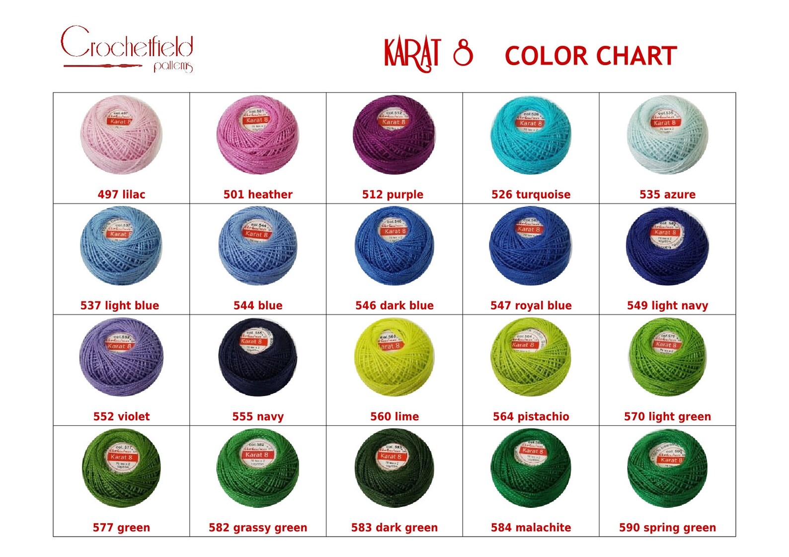 Crochet Thread Size 8, Embroidery Thread, Cotton Yarn Skeins, Fine ...