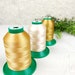 Thin Shiny Thread for Jewelry Making, Glossy Decorative Tatting Thread ...