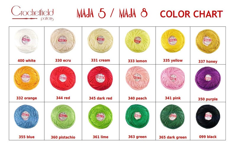 Pearl Crochet Thread Size 8 Embroidery Thread Mercerized - Etsy