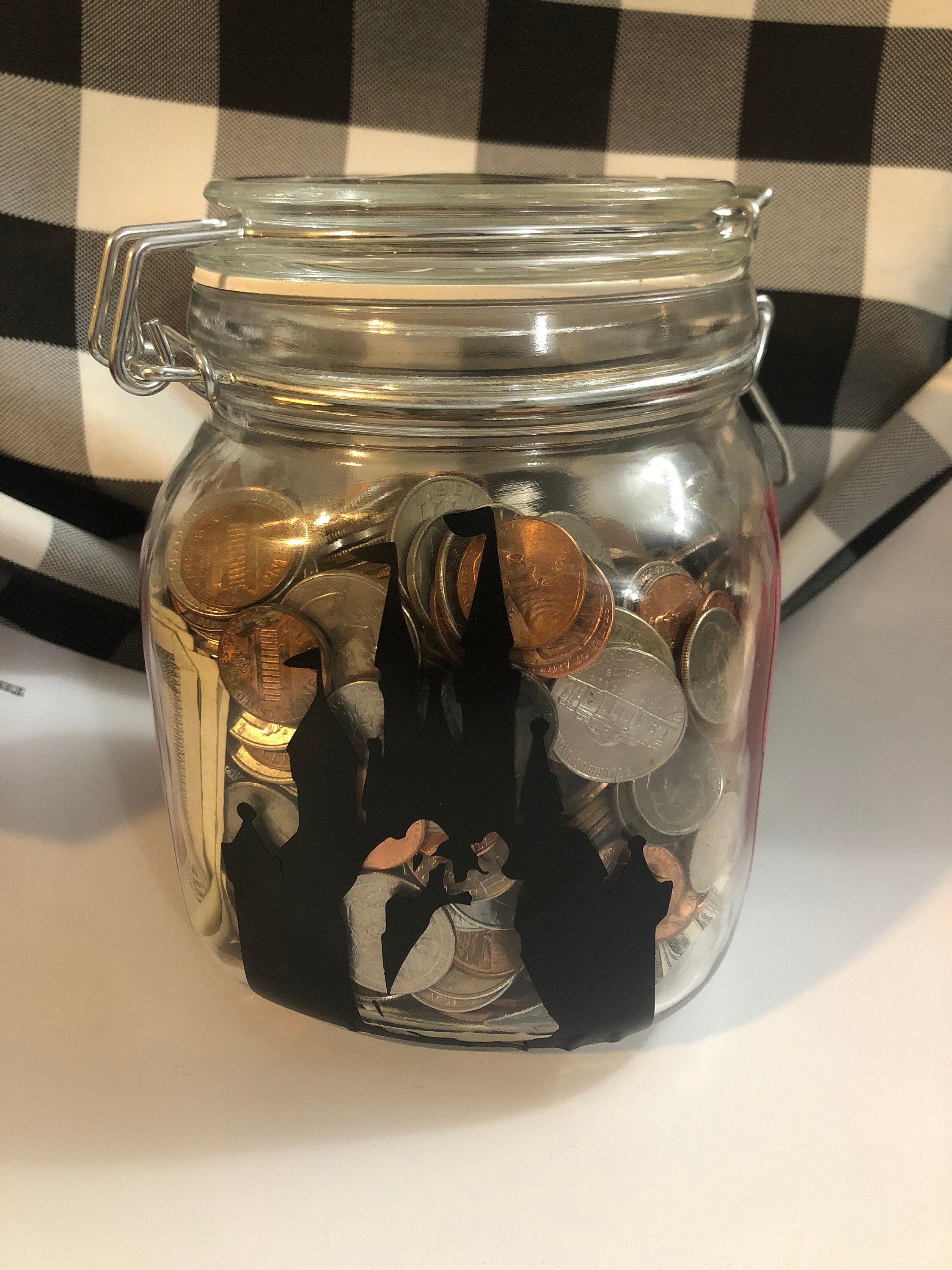 Disney Fund Savings Jar - Etsy