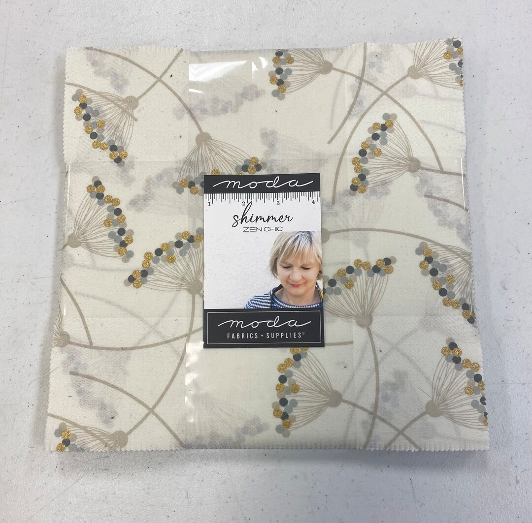 1840LC Shimmer Layer Cake by Zen Chic for Moda - Etsy