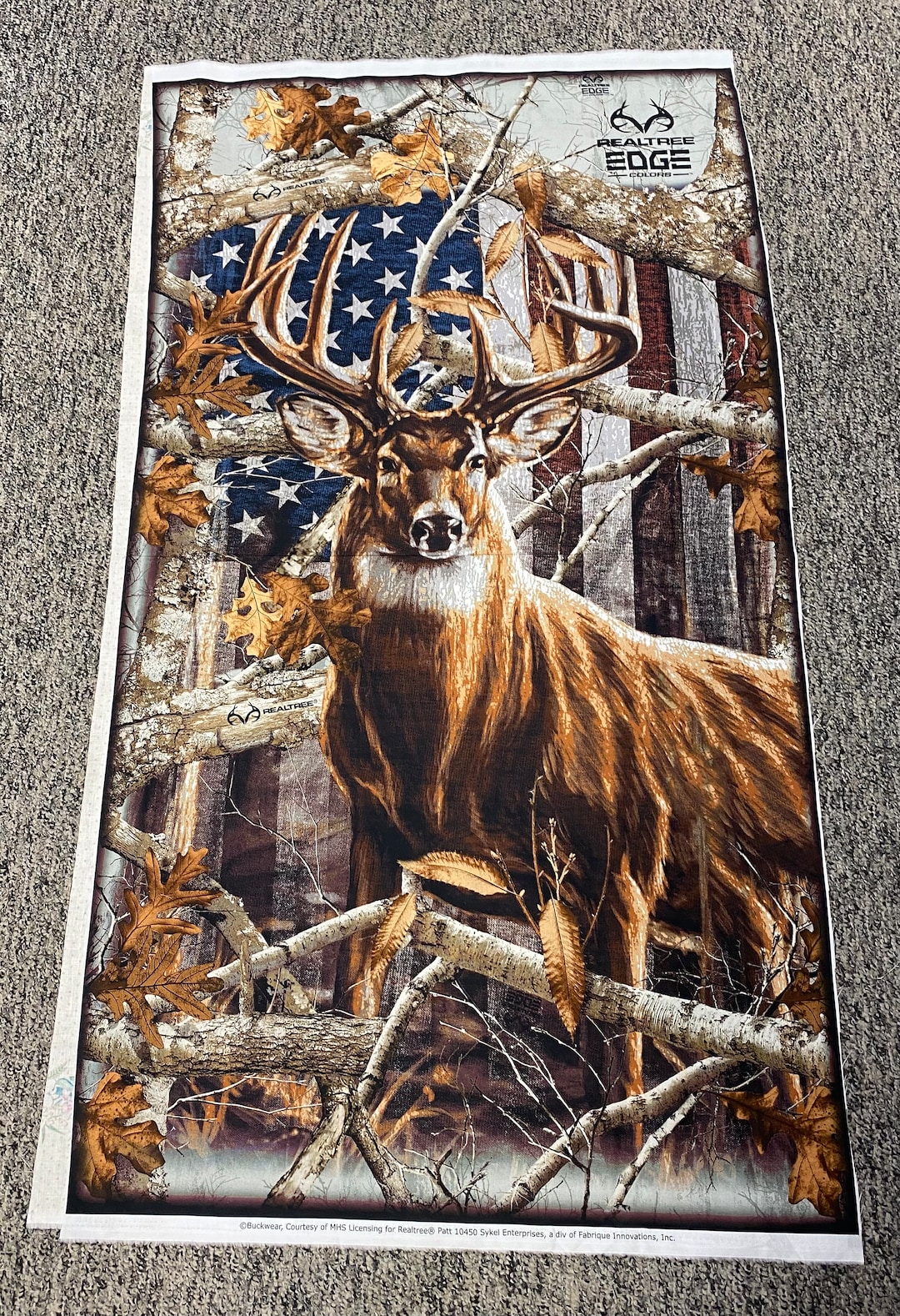 Buckwear Realtree Edge Deer Panel by Sykel Enterprises - Etsy