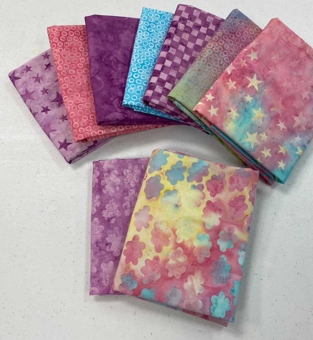 9 Half Yard Pack of Baby Bloomers Fabric Collection by Island Batiks - Etsy