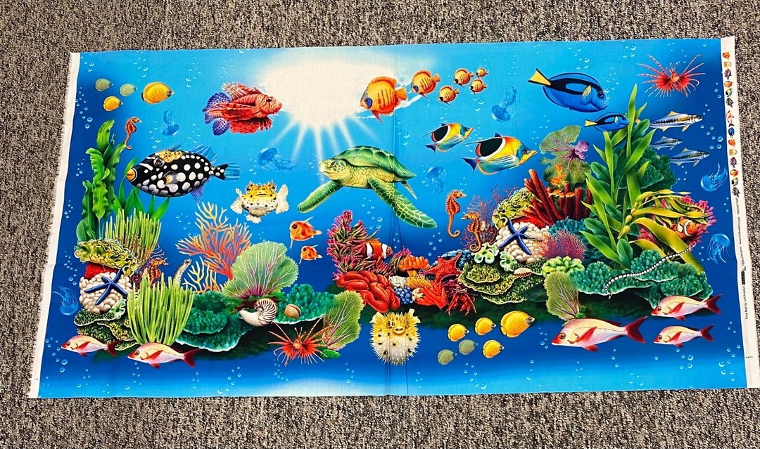 Coral Reef Panel by Studio E - Etsy