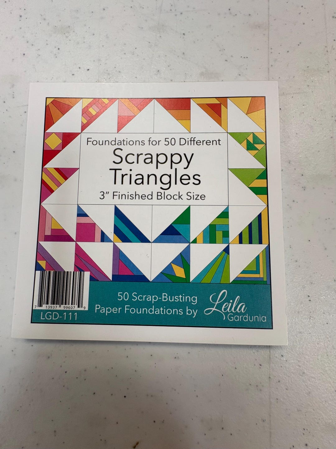 LGD-111 Scrappy Triangles Paper Pieced Foundation 3x3 - Etsy