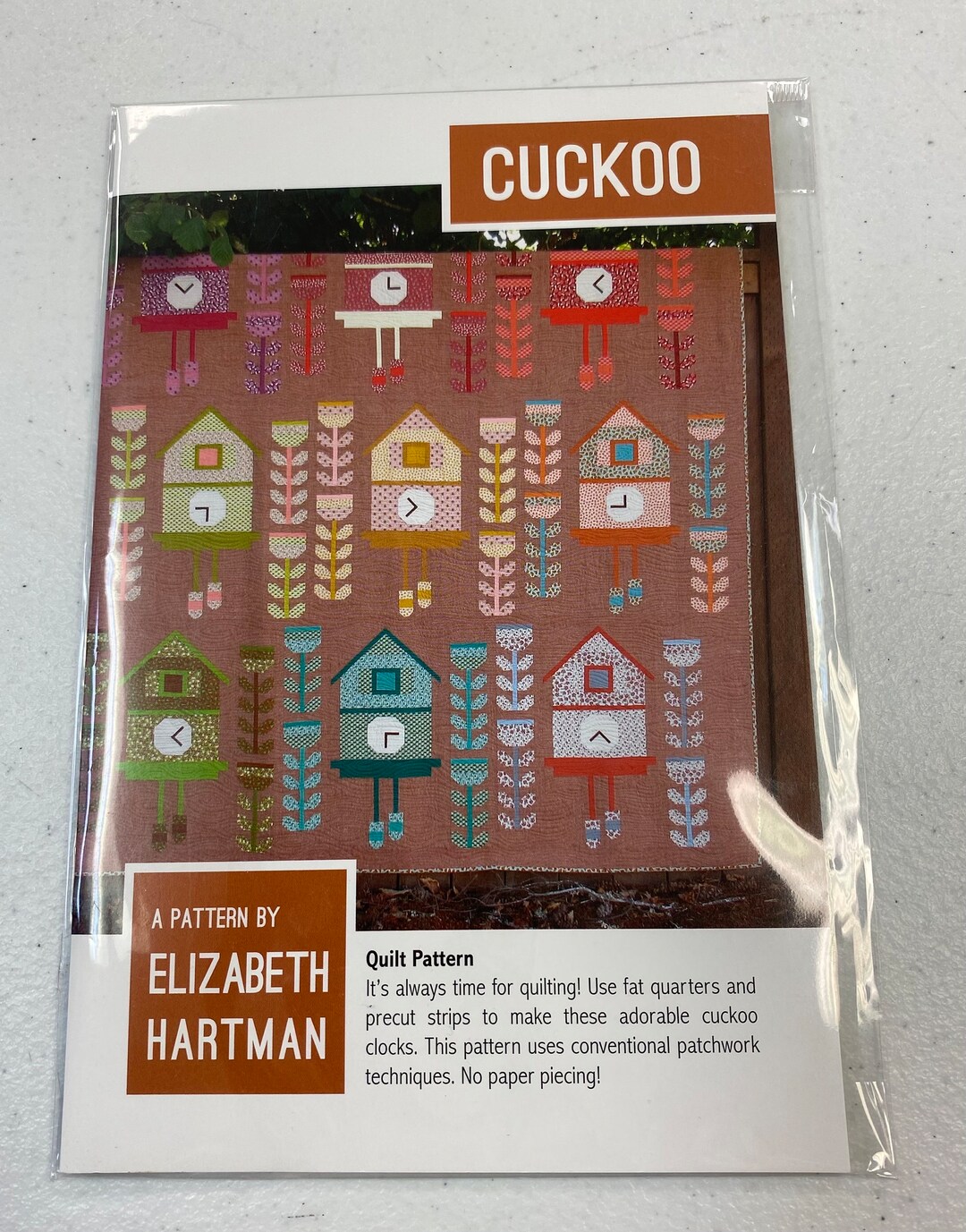 EH045 Cuckoo Pattern by Elizabeth Hartman - Etsy