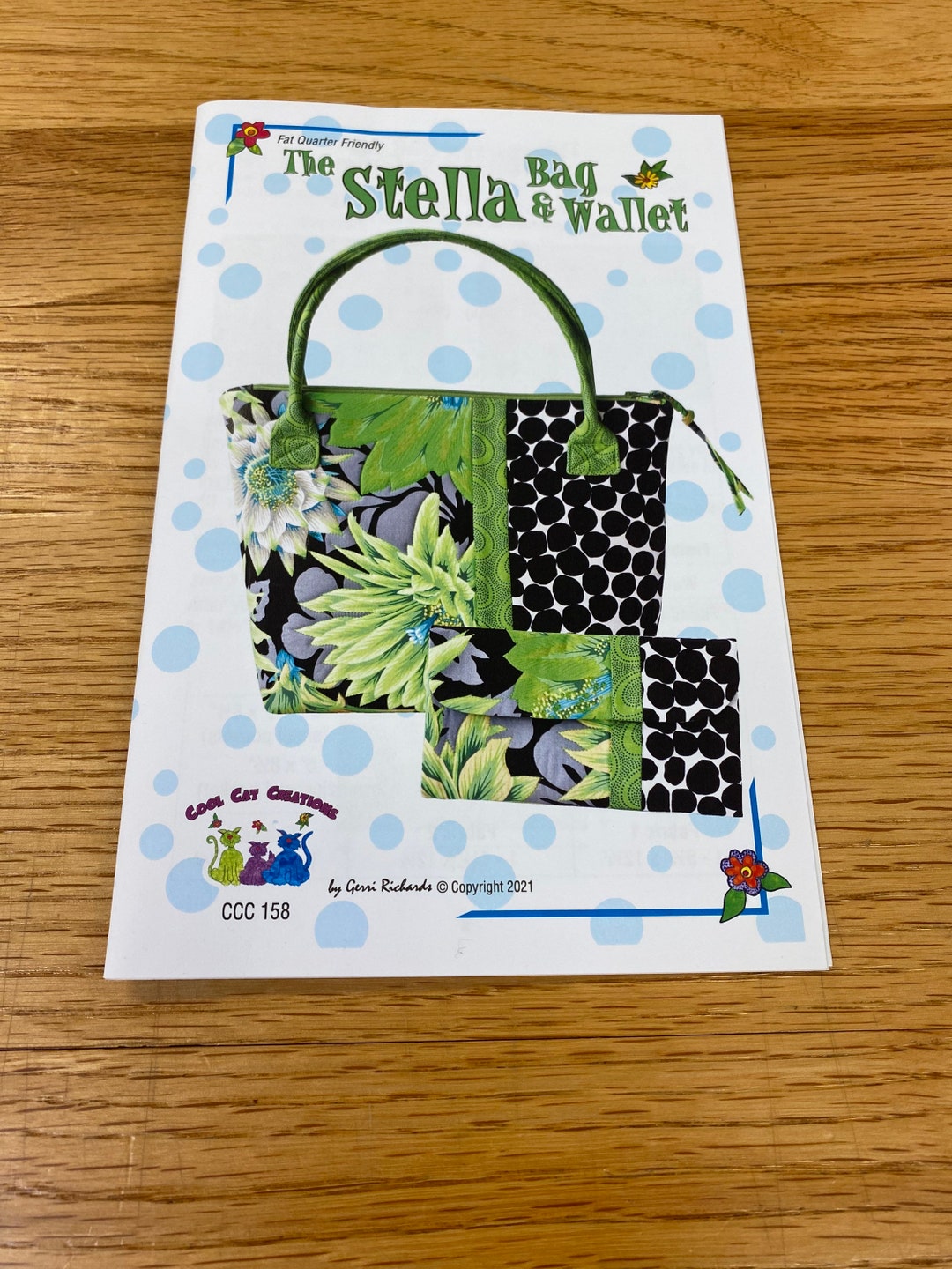 CCC158 Stella Bag by Cool Cat Creations - Etsy
