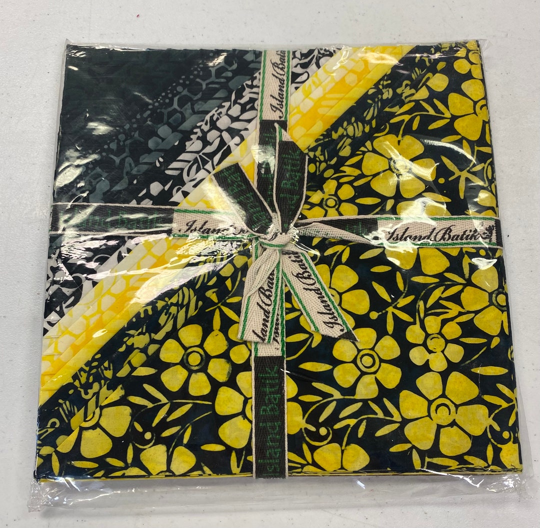 Beehive Buzz Batik Layer Cake by Island Batiks - Etsy