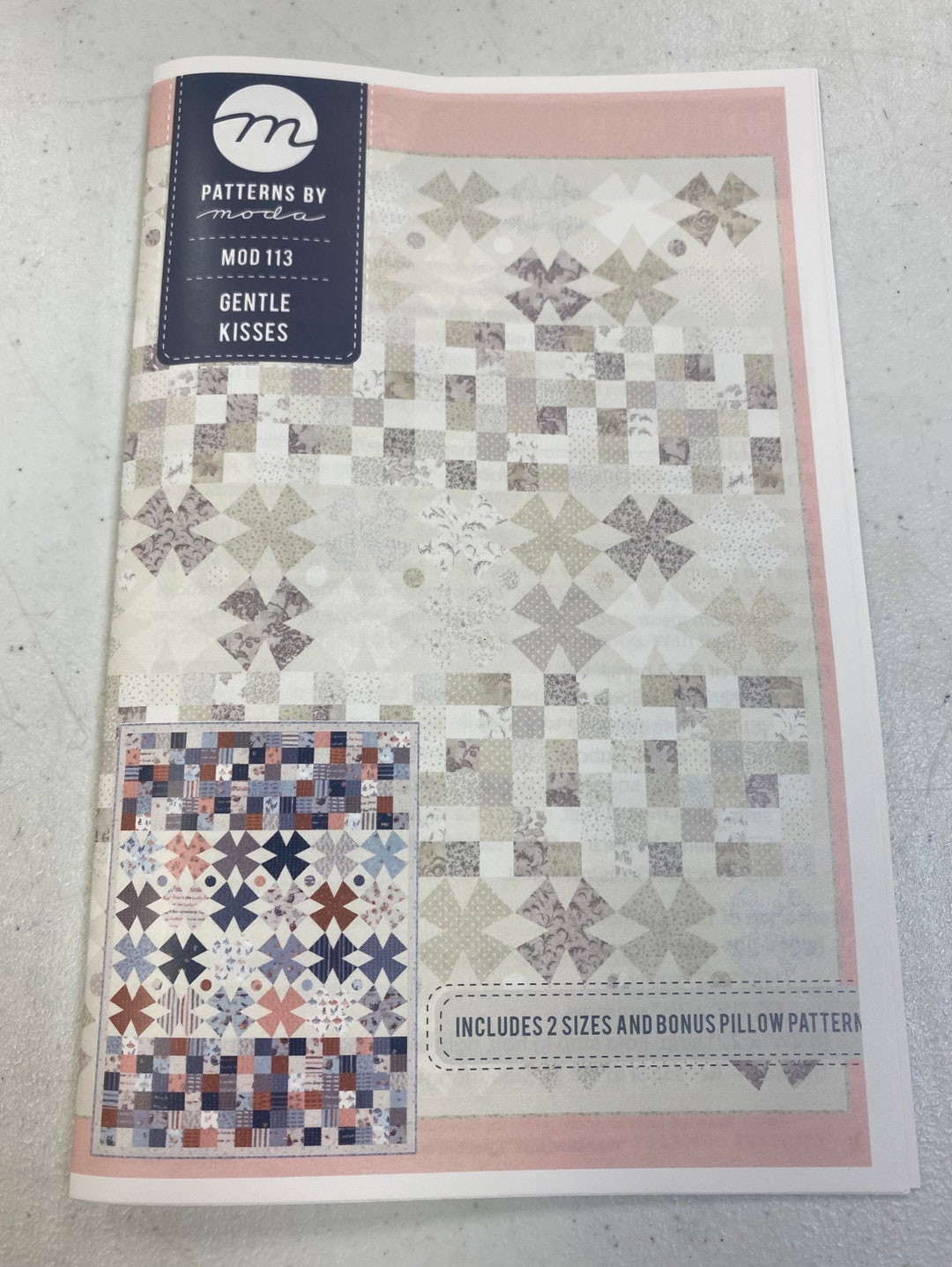 MOD 113 Gentle Kisses Pattern by Moda - Etsy