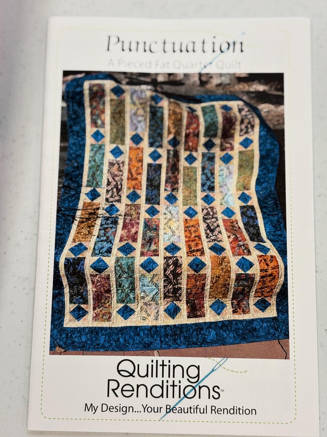 Punctuation Quilt Kit Made With Peony Love Fabric Collection by Robert ...