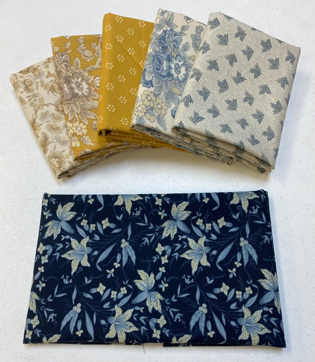 6 Half Yard Pack of Regency Somerset Blues by Moda - Etsy