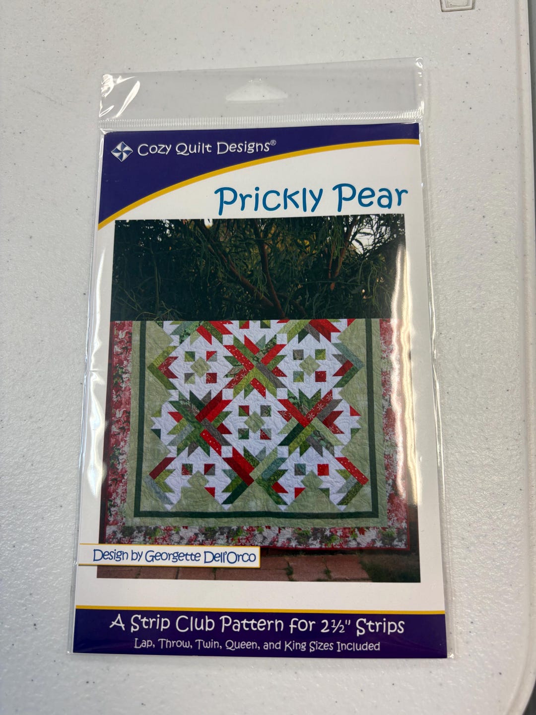 CQD01087 Prickly Pear Pattern by Cozy Quilt Designs - Etsy