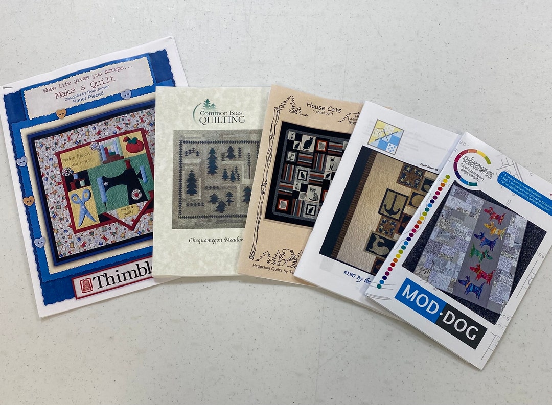 Clearance Patterns!! Variety Pack of 5 Patterns #3 - Etsy