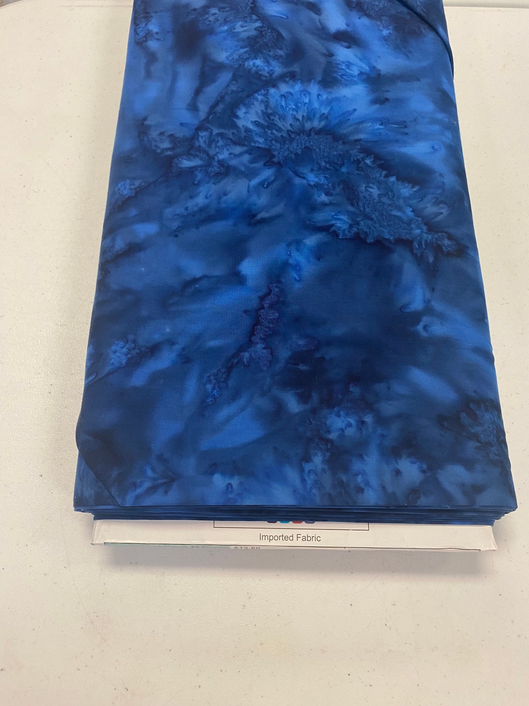 1/2 Yard Increments of Marine Brilliant Blue Batik by Island Batiks - Etsy