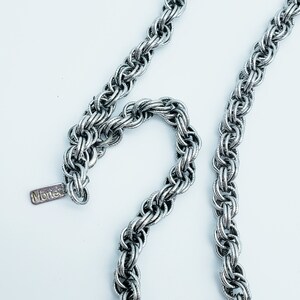 Vintage Bolero Monet Long Chain Link Tear Drop Necklace - Etsy