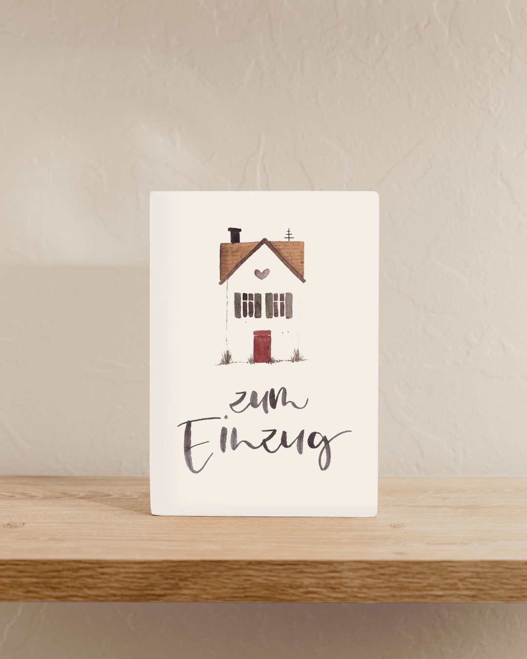 Card for Moving Into a New Home, Card Moving In, Card House, Card With ...