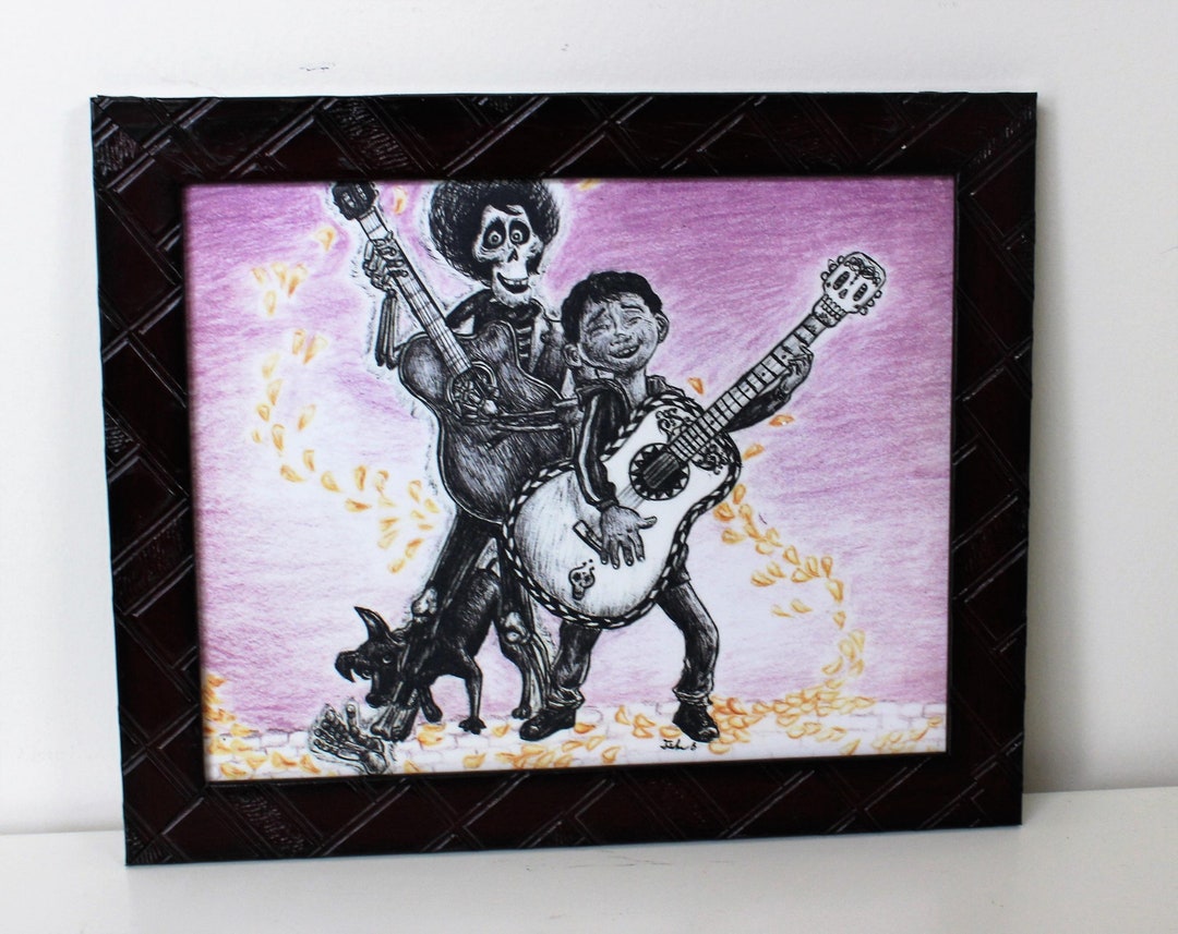 Coco's Miguel and Héctor Guitar Spectacular - Etsy