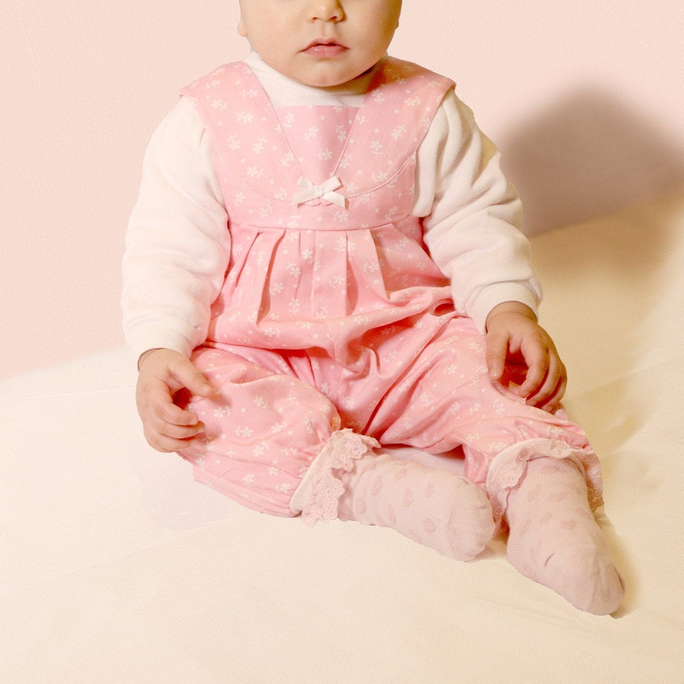 Floral baby romper quirky baby clothing set vintage baby | Etsy