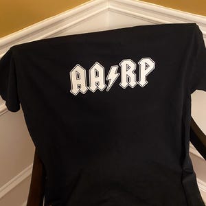 AARP Logo Svg - Rockin' Age Digital Design in AC/DC Font - Etsy