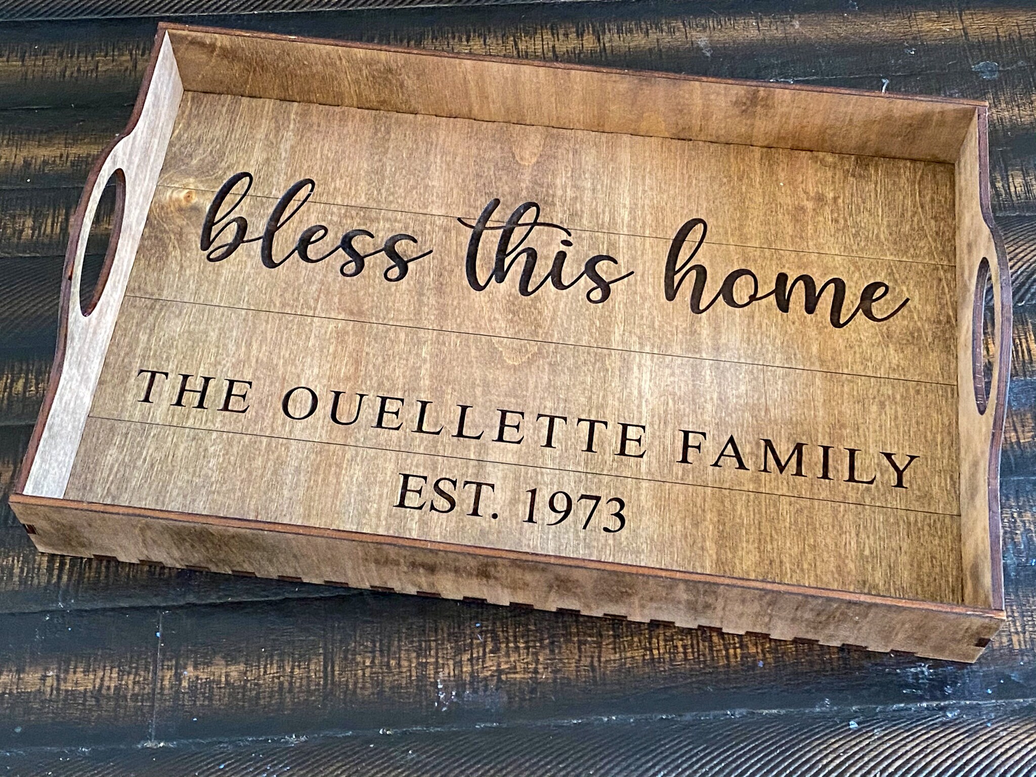 Simple Serving Tray SVG Laser Cut Files for Glowforge Laser - Etsy