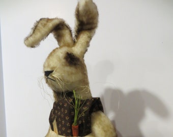 Primitive Rabbit | Etsy