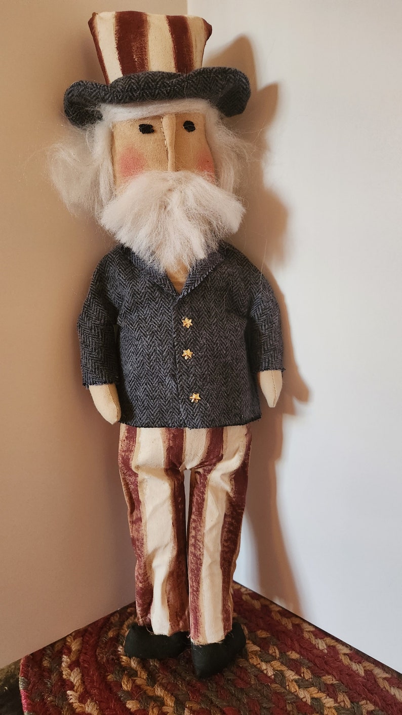 Standing Uncle Sam 15 Tall - Etsy