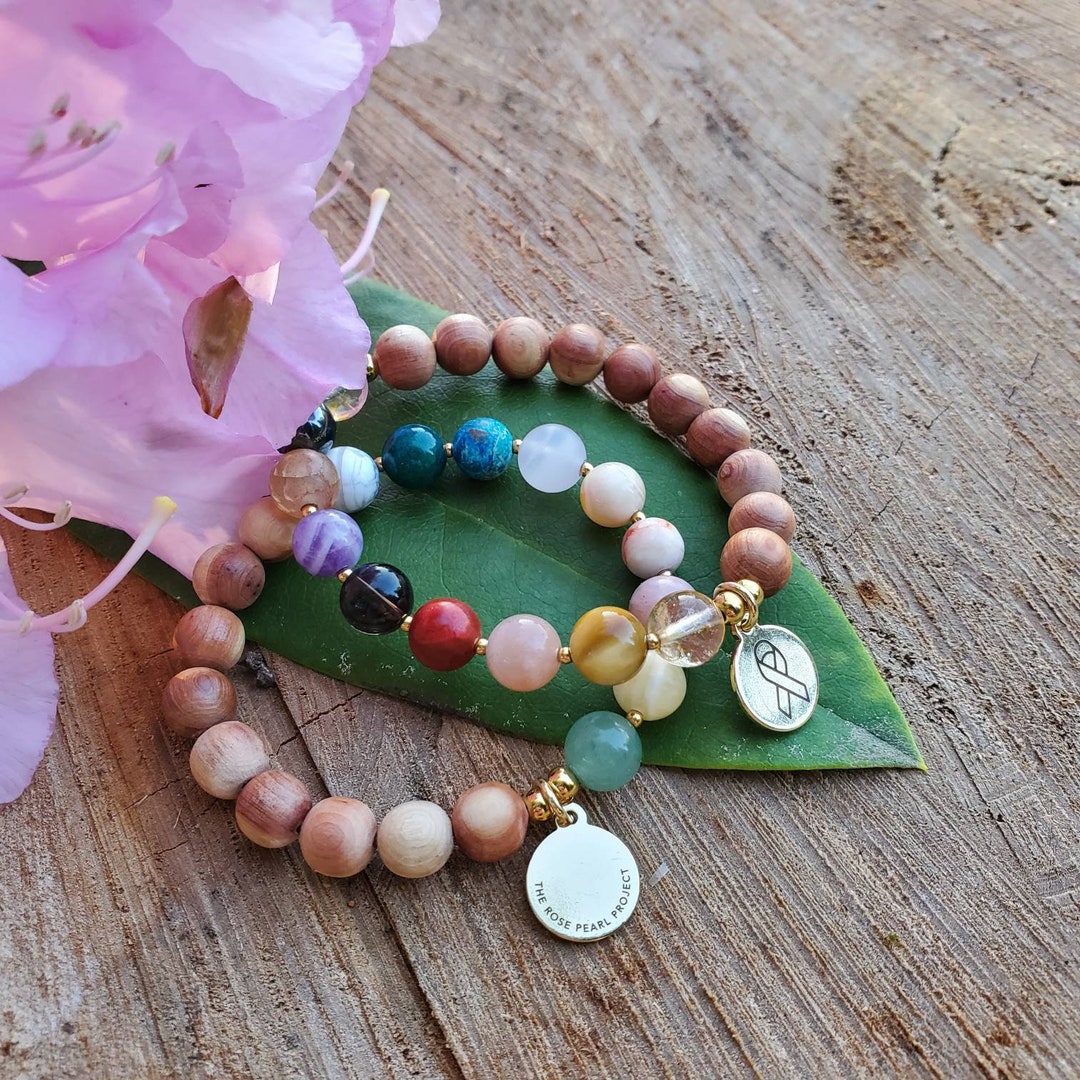 Cancer Fighter & Caregiver Bracelets, Cancer Healing Gemstones, Cancer ...