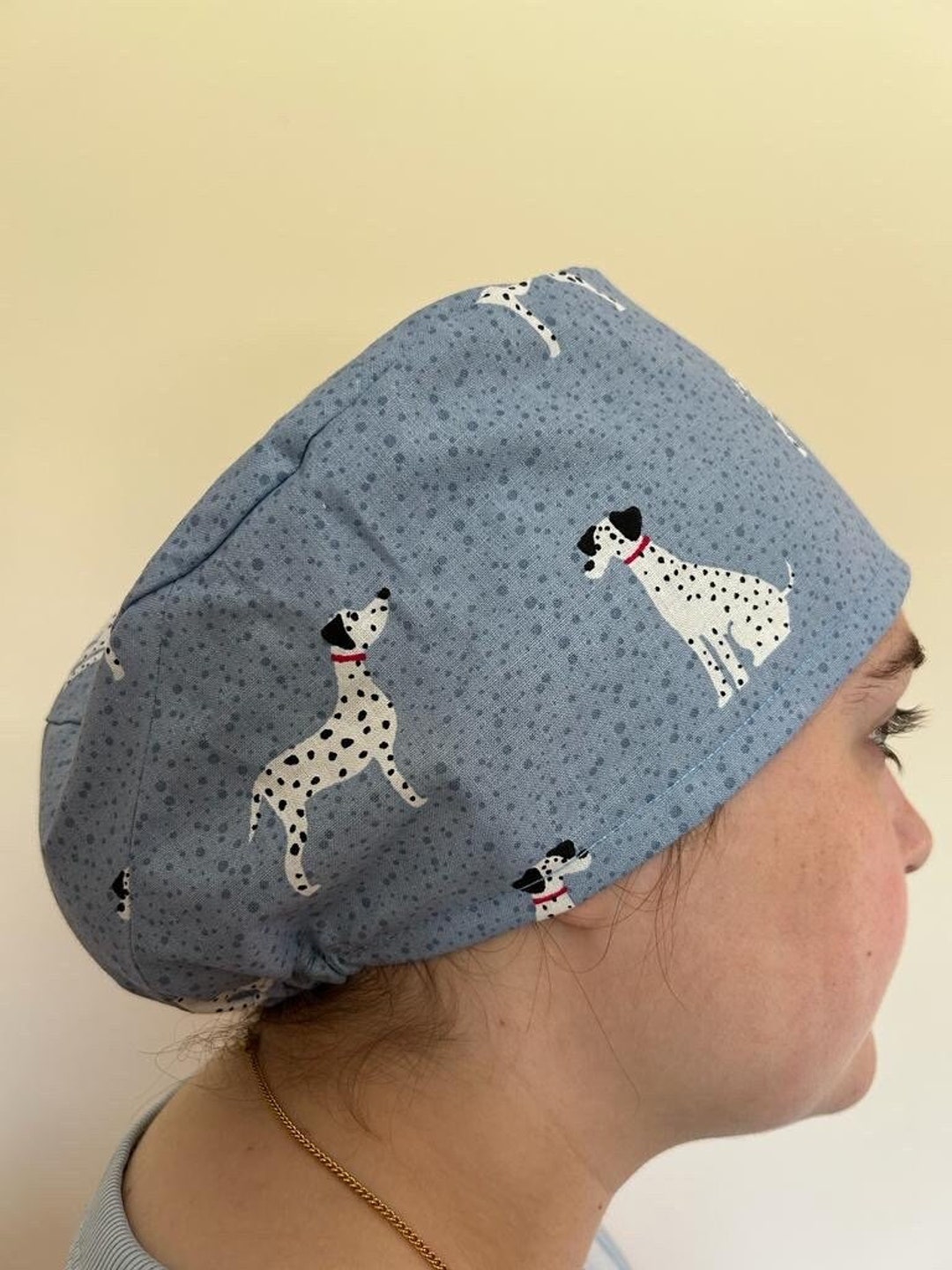 Medical Theatre Scrub Hats Caps Dalmation Dogs Obstetrician ...