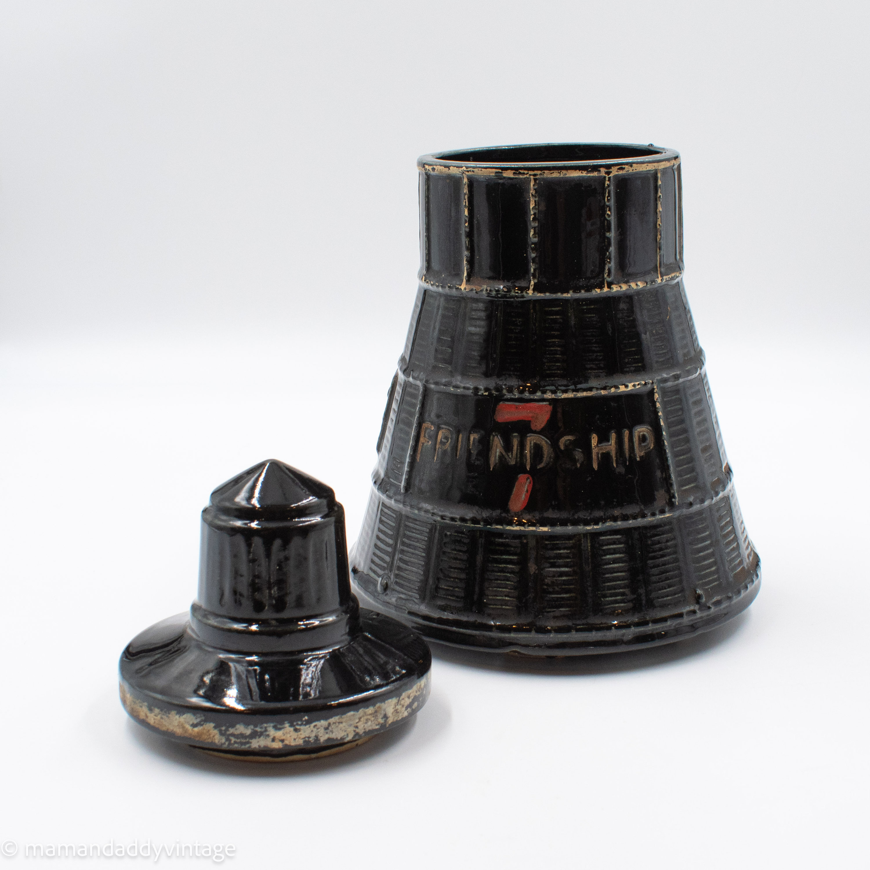 Vintage Mercury Friendship 7 NASA Cookie Jar - Mccoy Pottery - Etsy