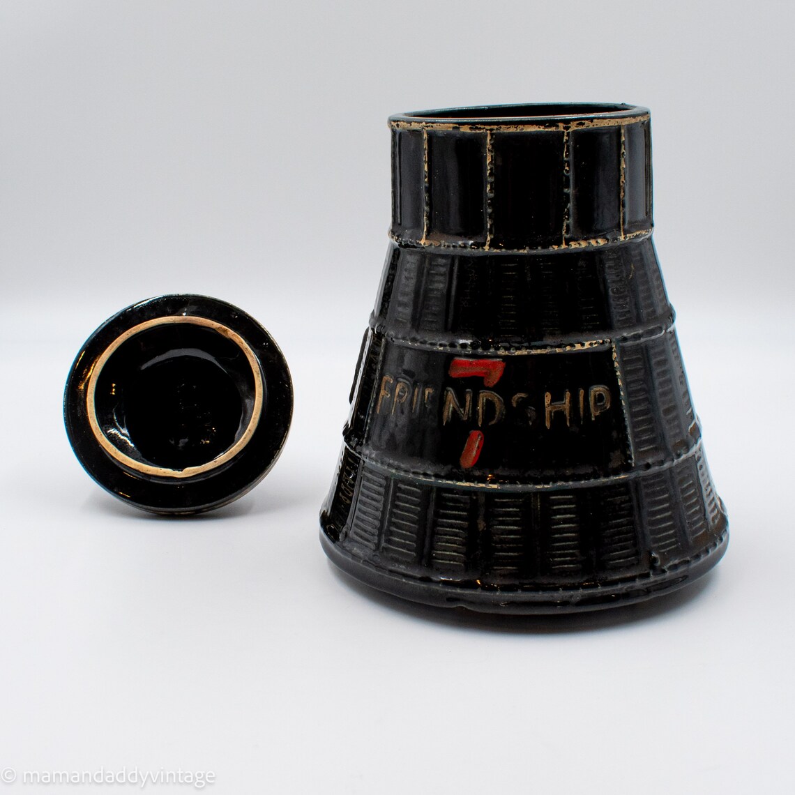 Vintage Mercury Friendship 7 NASA Cookie Jar - Mccoy Pottery - Etsy