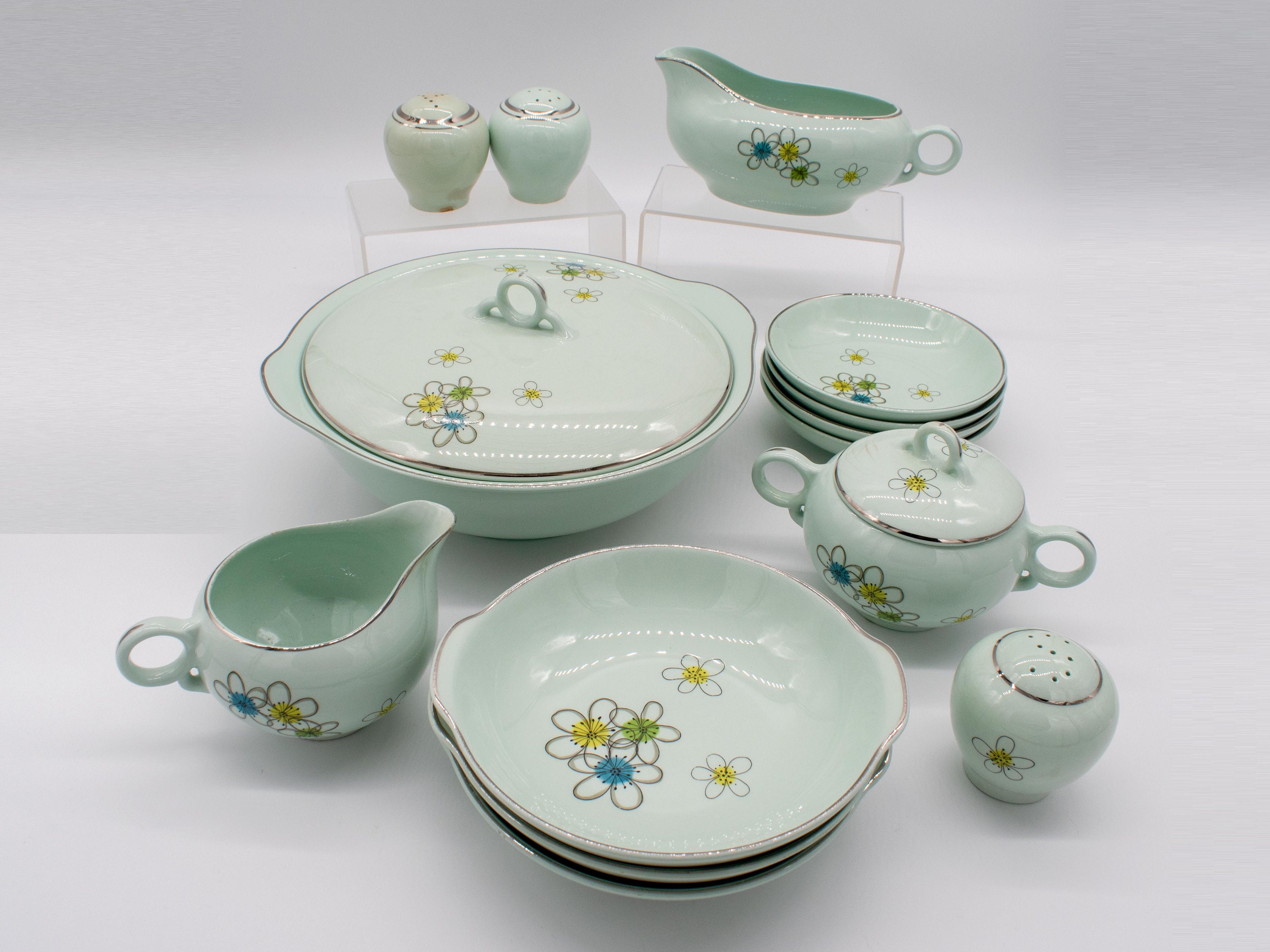 Nobility Mist Permaware Dinnerware - Etsy