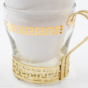 Gold Greek Key Coffee Cups by Libbey Glass Set of 6 in Original Box - Etsy