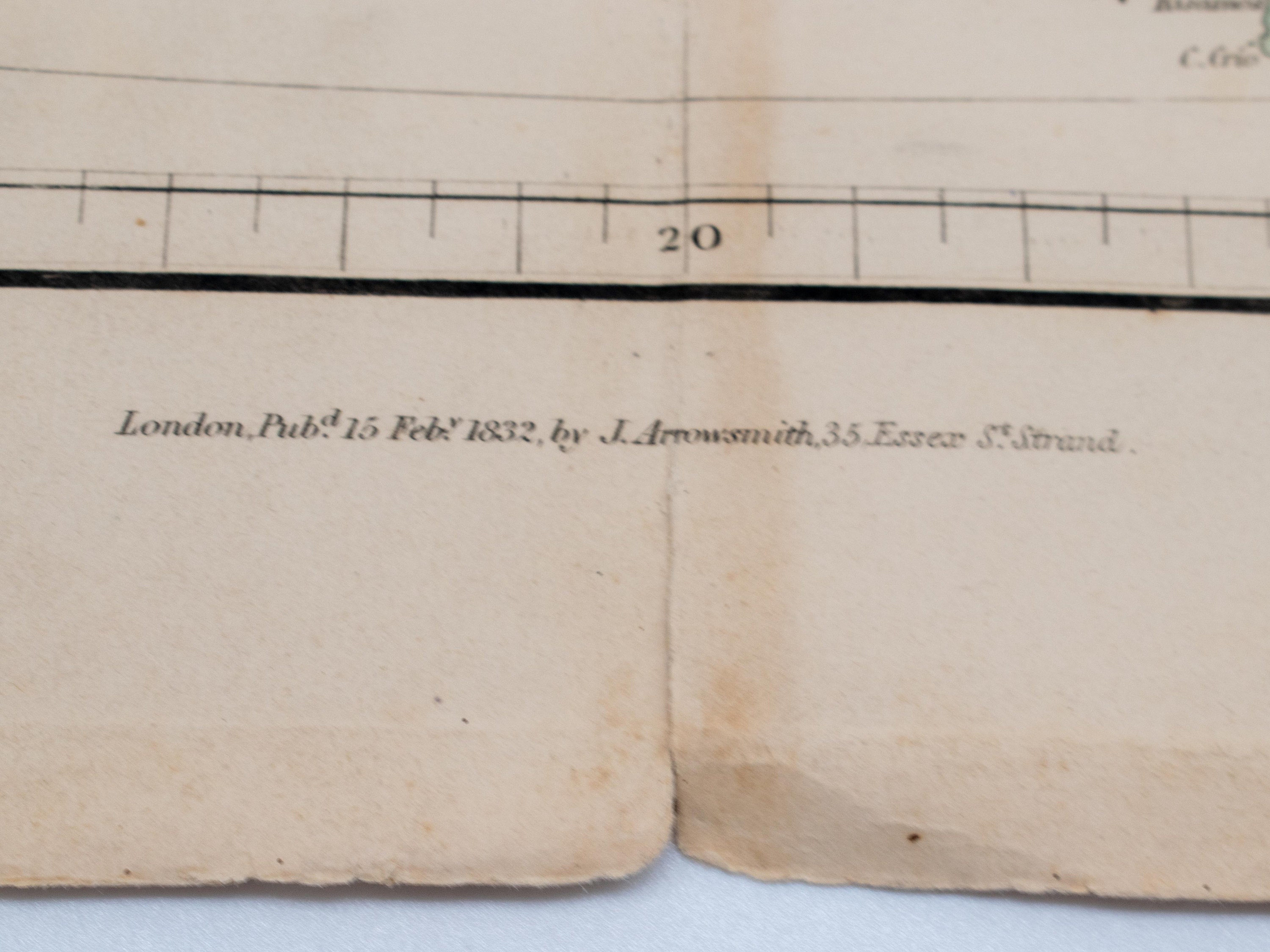 1832 J. Arrowsmith Map of Europe - Etsy.de