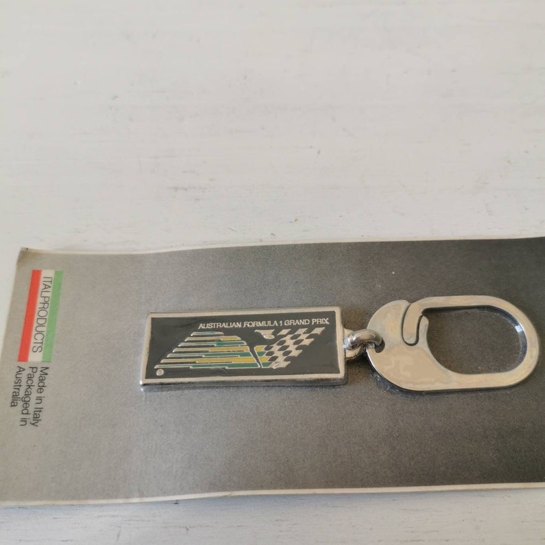 Formula 1 Memorabilia 1985 Australian Grand Prix Rare Key Ring/chain ...