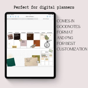 Vintage Digital Sticker Book for Goodnotes - Printable and Digital ...