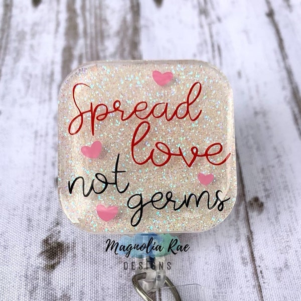 Spread Love Not Germs - Etsy