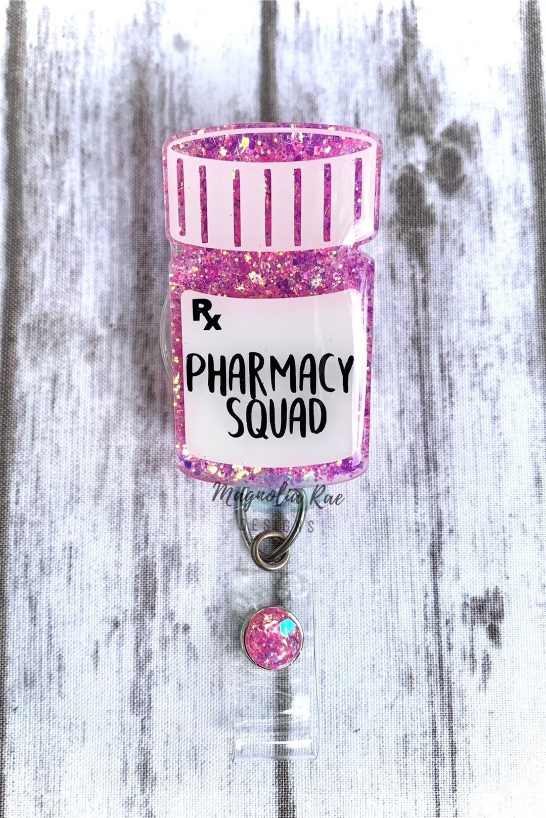 Pharmacy Squad Badge Reel - Custom Pharmacy Tech Badge Reel - Medical ...