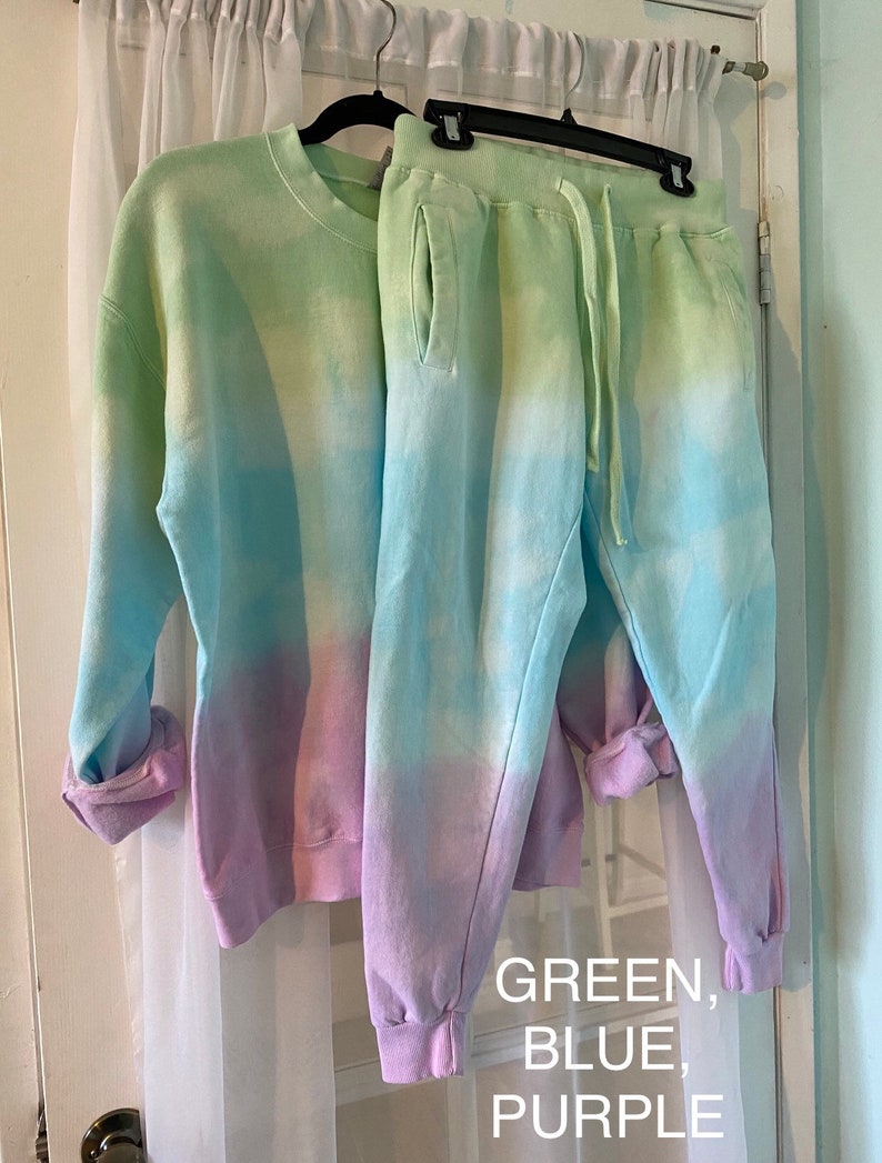 Tie Dye Sets multiple Color Options - Etsy