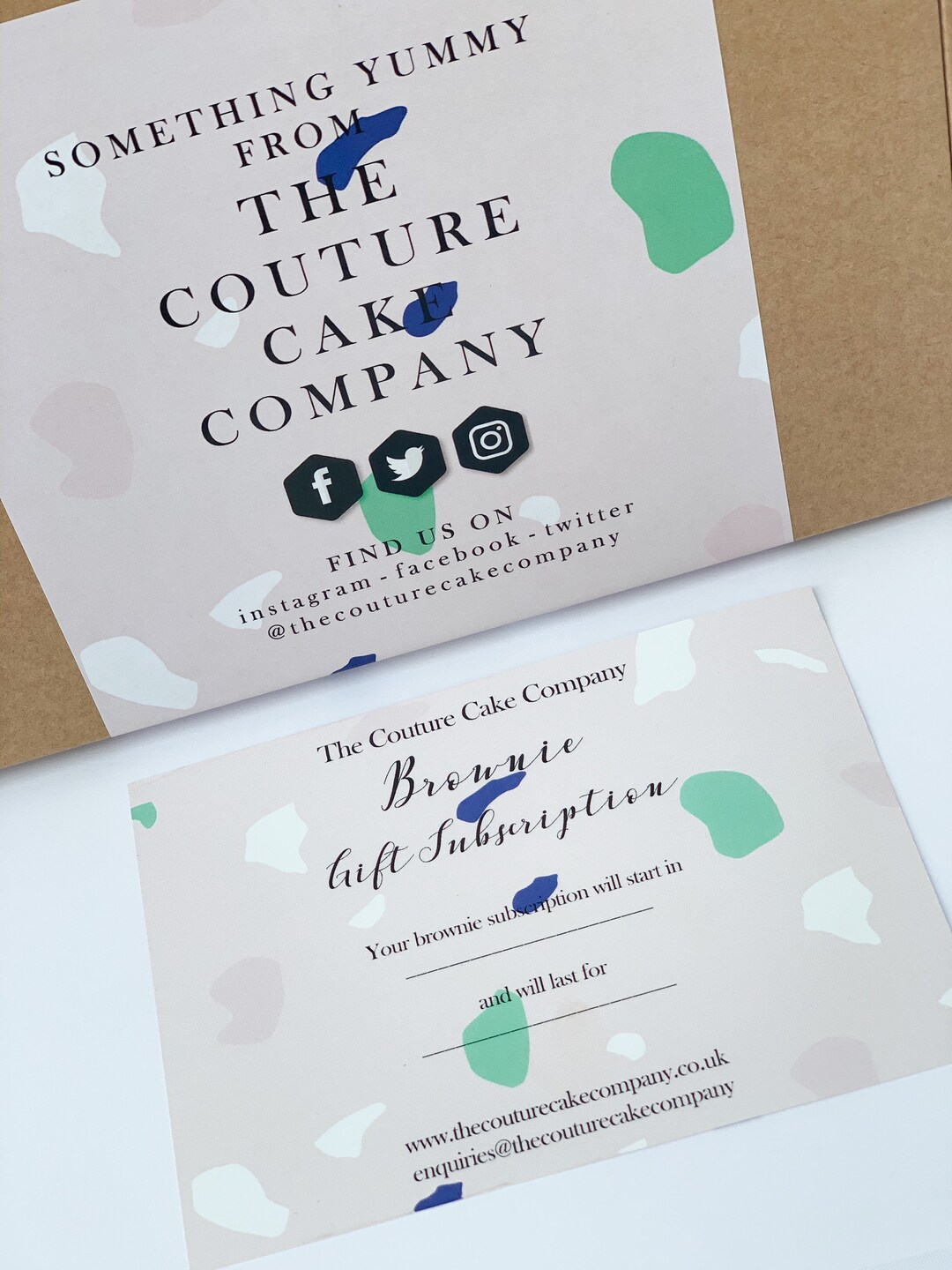 Brownie Subscription Box. 3/6/12 Months - Etsy UK